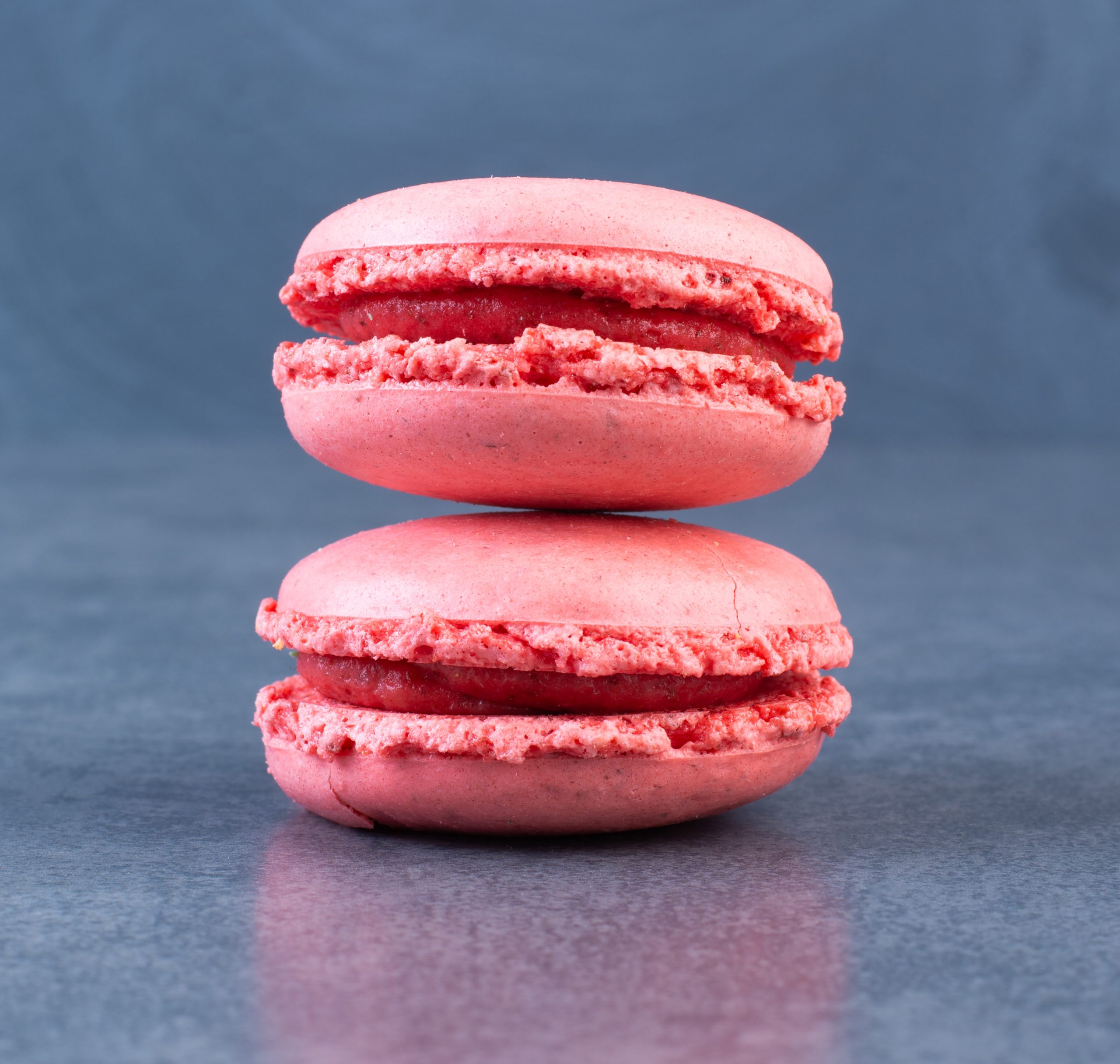 Macarons de Fresa Ácida Explosivos - Chefeel.com