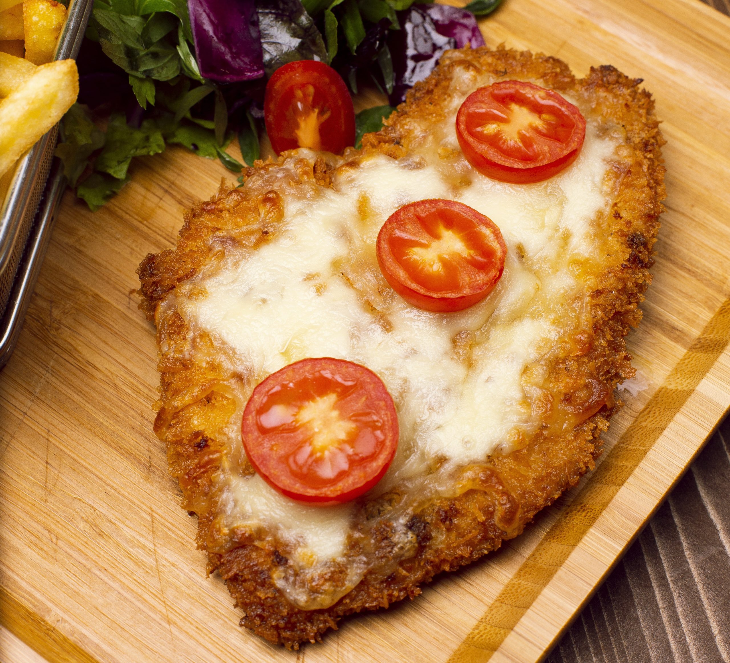 Cachopo de Pollo, Brie y Sobrasada al Curry - Chefeel.com