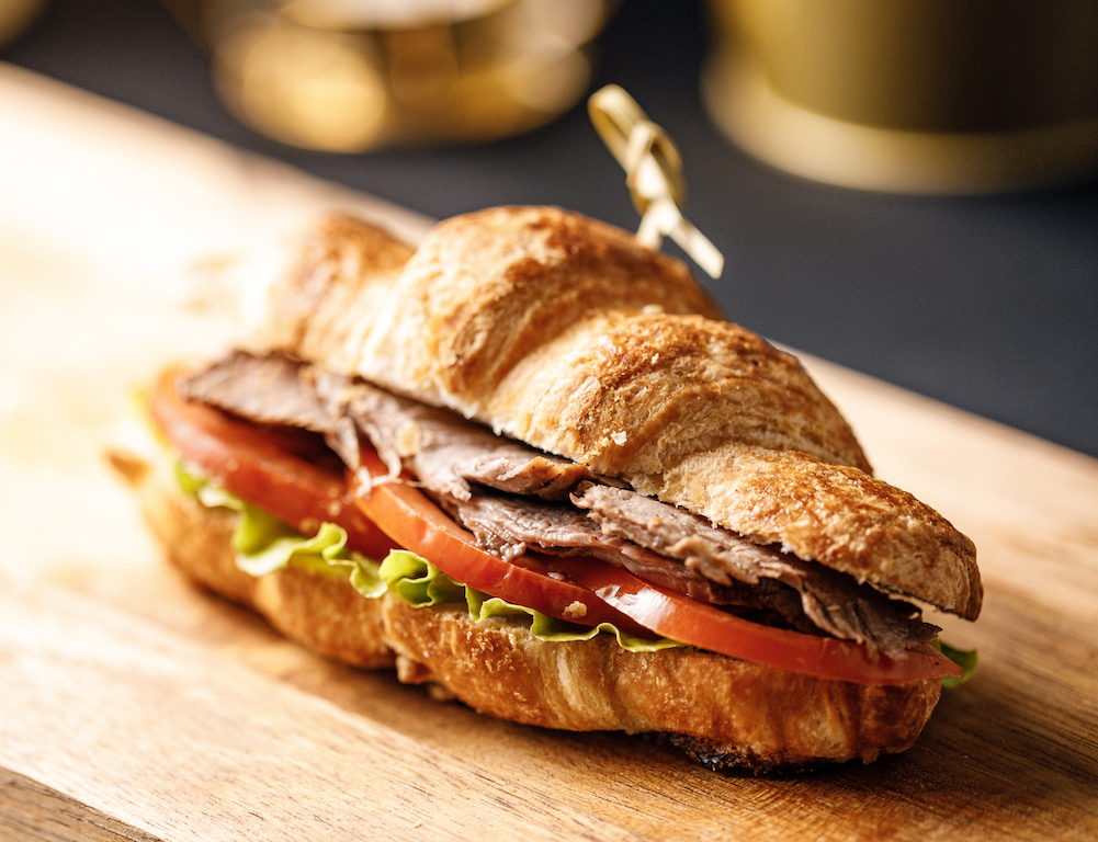 Croissant relleno de Ternera - Chefeel.com