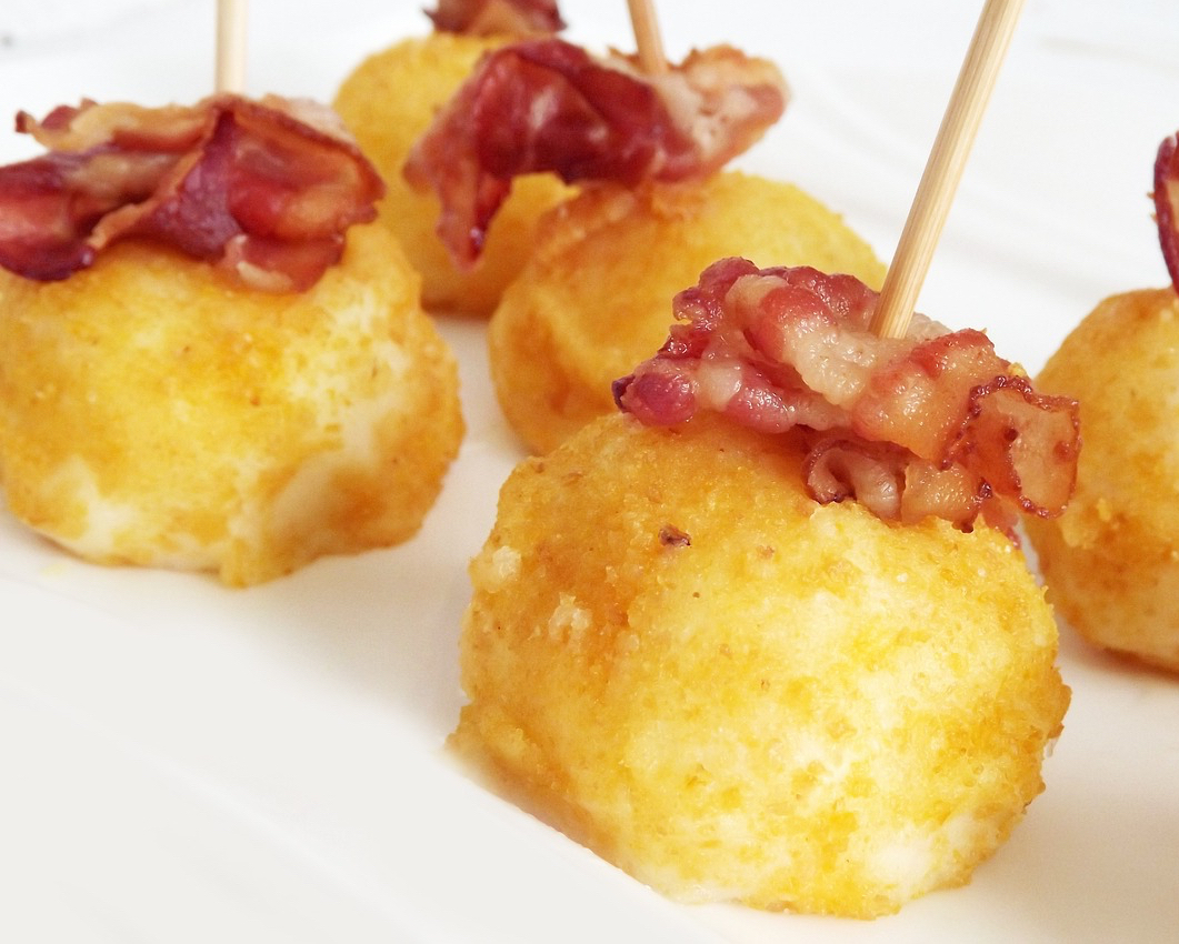 Mini Mozzarellas con Bacon - Chefeel.com
