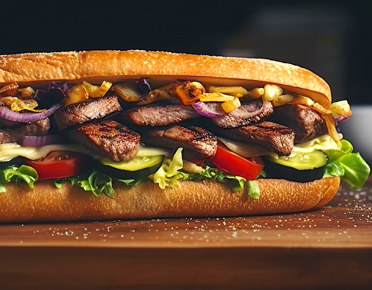 Pepito de Ternera con Patatas Fritas - Chefeel.com