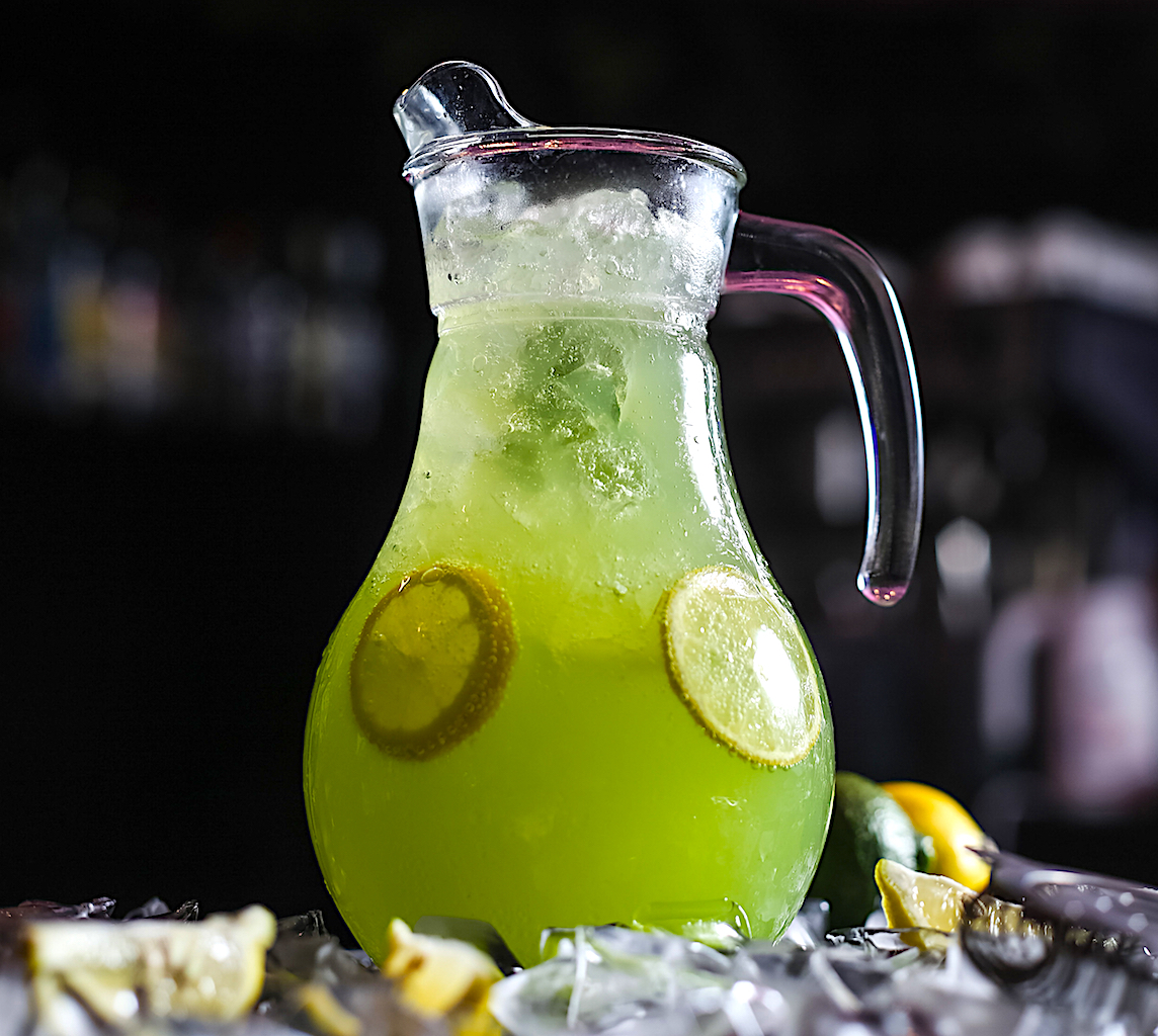 Limonada de Kiwi con Hierbabuena y Albahaca - Chefeel.com