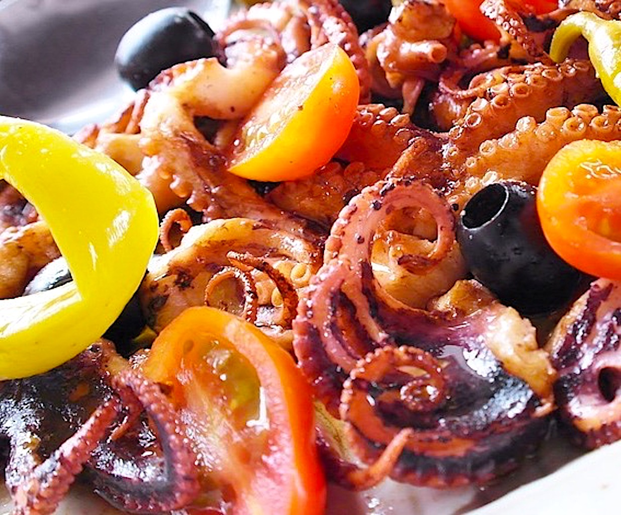 Pulpitos a la Parrilla Aliñados - Chefeel.com