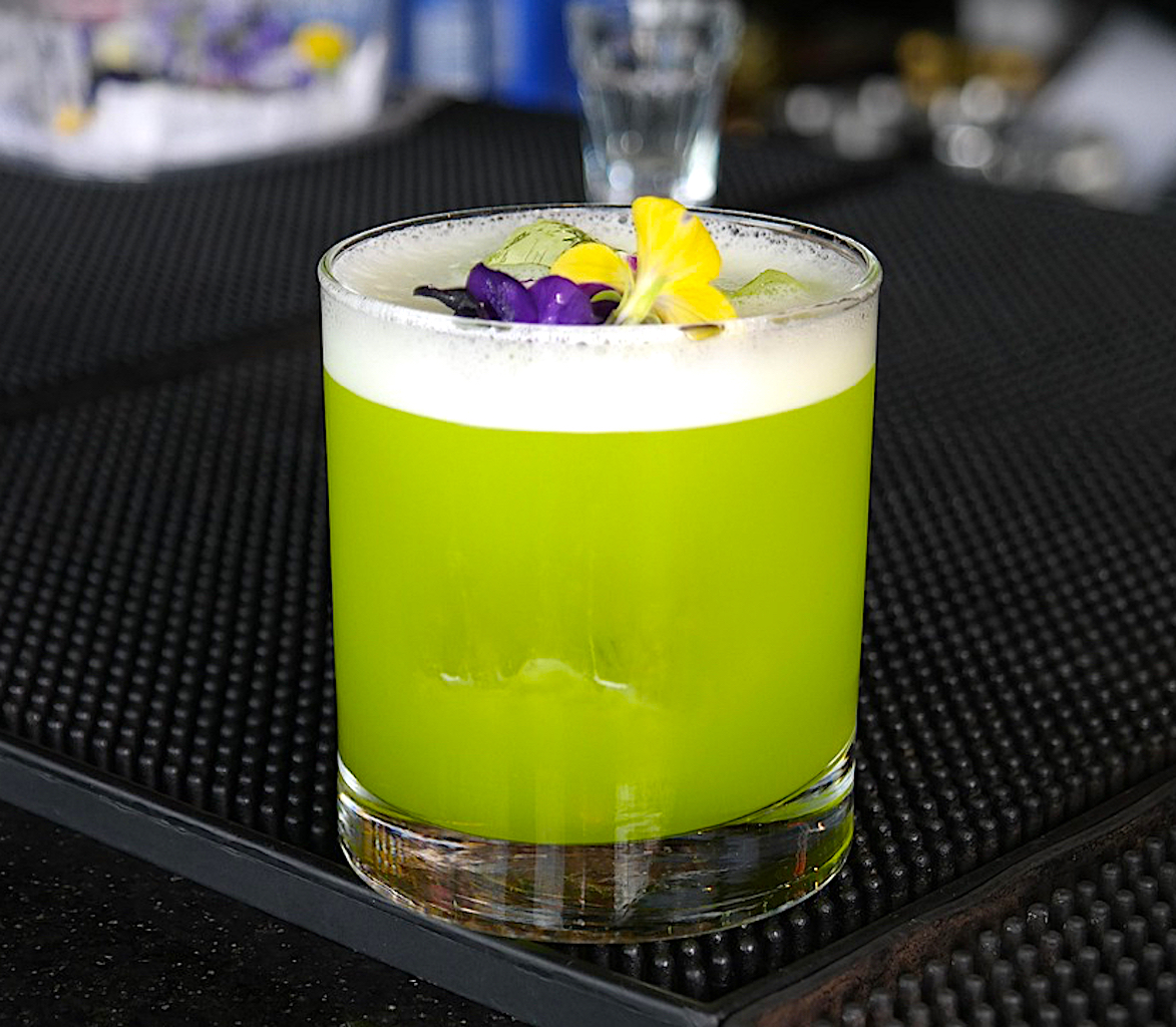 Cocktail Green Velvet Sour - Chefeel.com