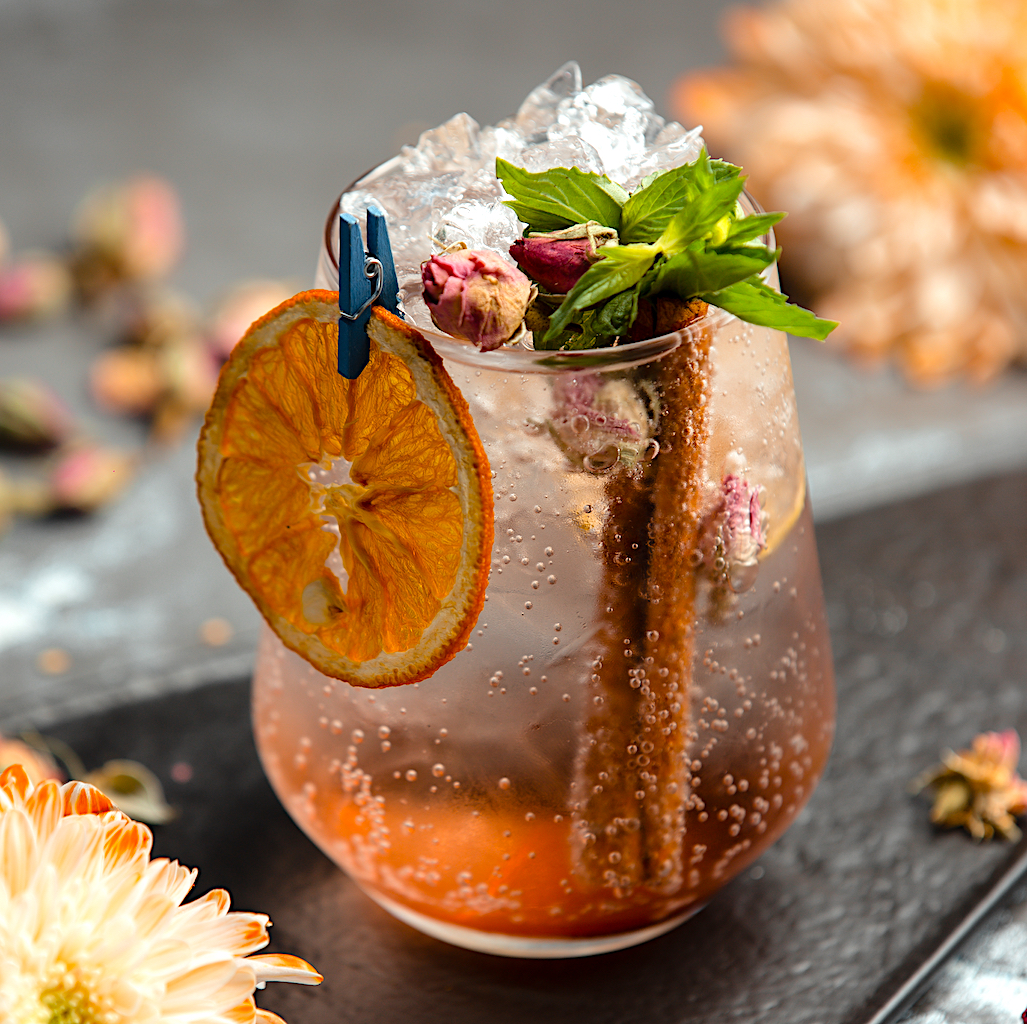 Cocktail Rosewood Spritz - Chefeel.com