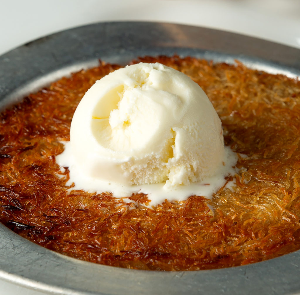 Kunefe Turco con Helado - Chefeel.com