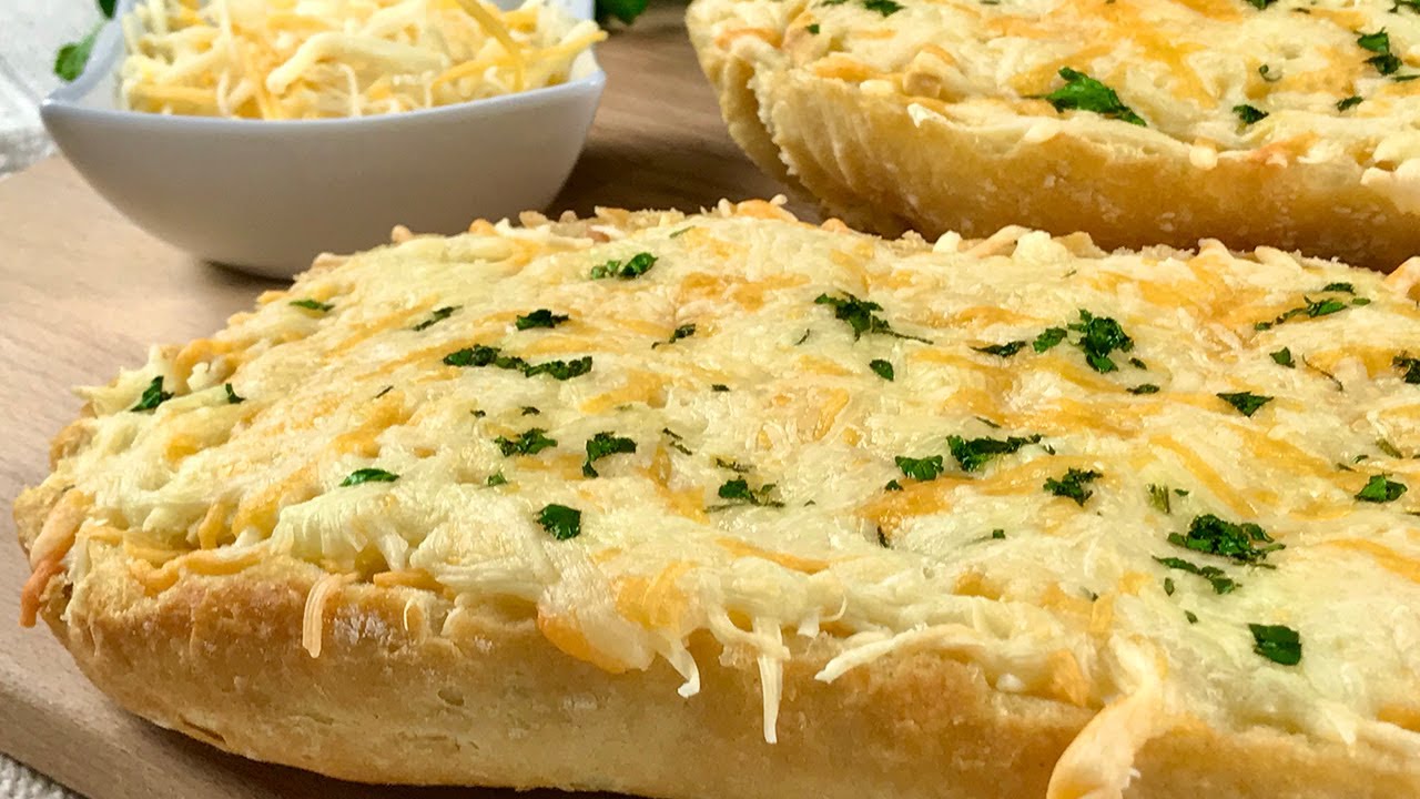 Milhoja de Pan al Ajillo y Quesos - Chefeel.com